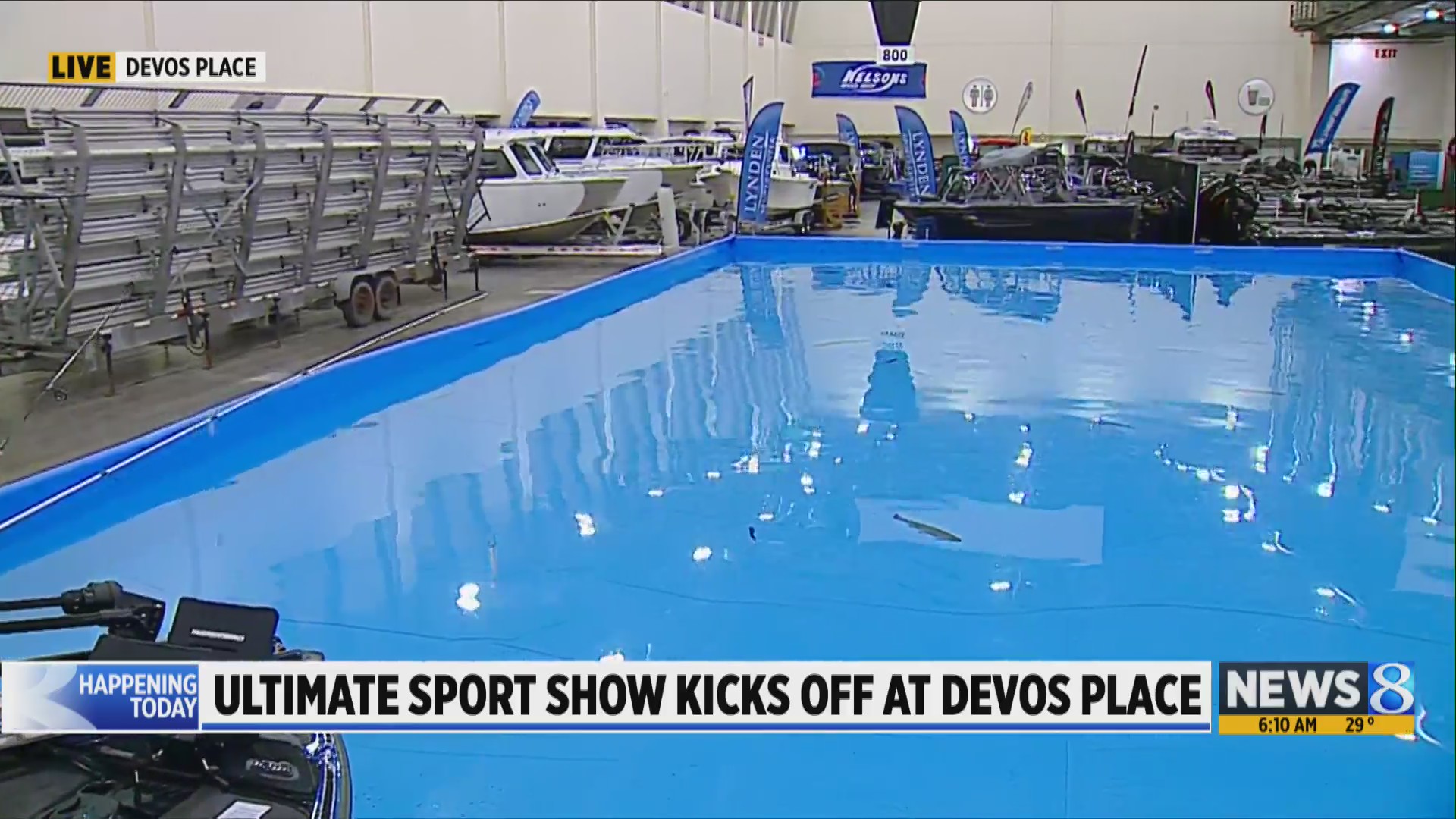 Ultimate Sport Show returns: Fishing demo on Lake Ultimate