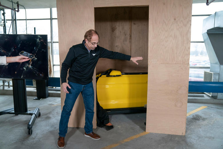 Ford has some pretty famous cars stored in a new fleet in Dearborn ...