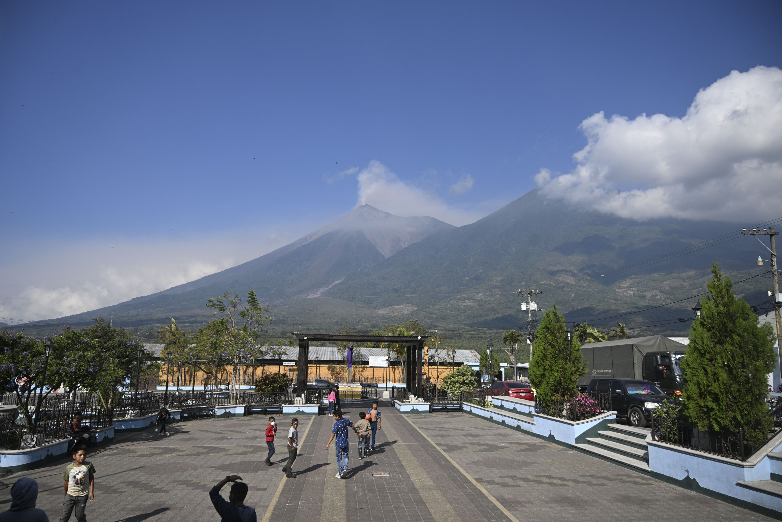 Guatemala’s Fuego, one of the world’s most active volcanoes, has erupted