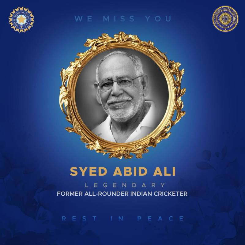 Syed Abid Ali: The Fearless All-Rounder Who Redefined Indian Cricket
