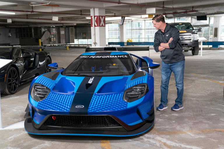 Ford has some pretty famous cars stored in a new fleet in Dearborn ...