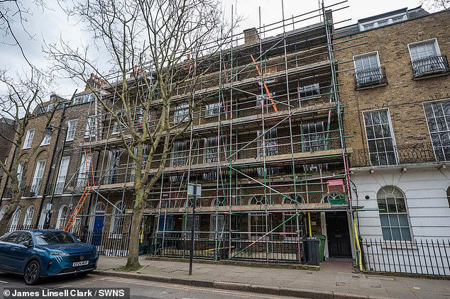 Scaffolding has covered our flats for SEVEN years - it's a nightmare