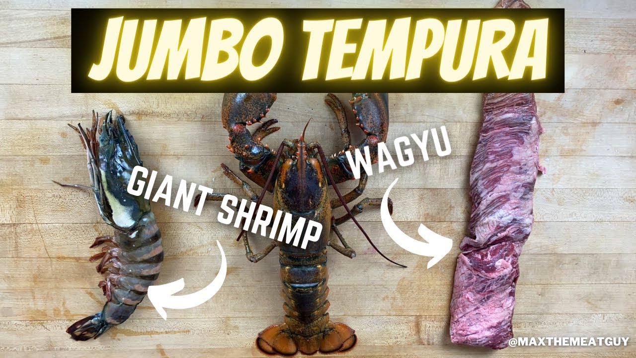 JUMBO Surf & Turf TEMPURA