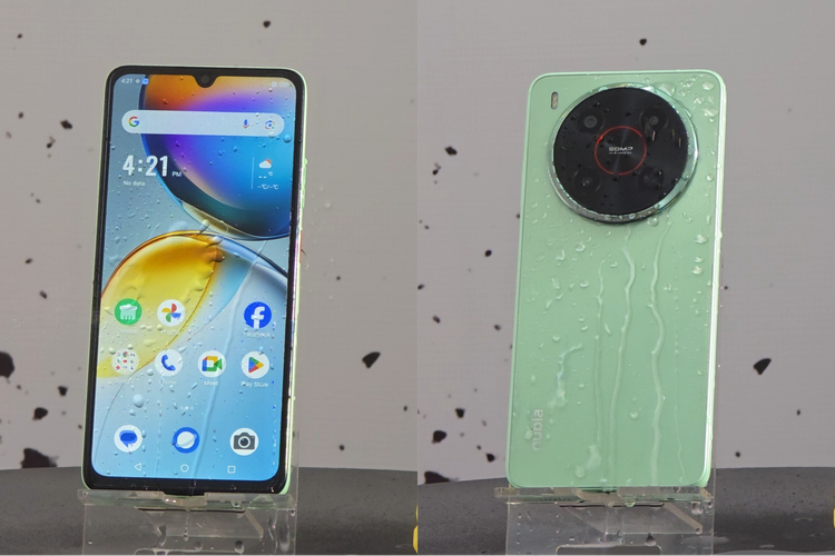 Uji Kekuatan HP ZTE Nubia V70 Max: Tantang Air dan Jatohnya!