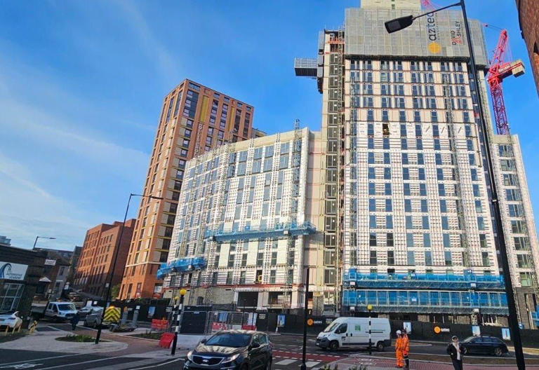 Sky-high Sheffield student accommodation brings jobs and work ...