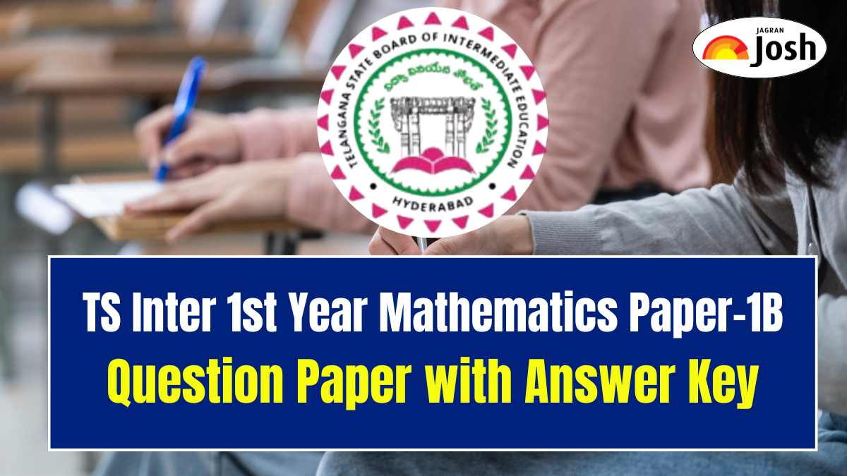 TS Inter 1st Year Maths Paper 1B Question Paper 2025 with Answer Key ...