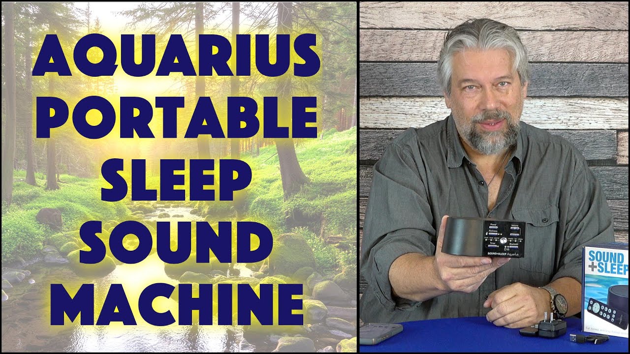 Sound+Sleep Aquarius – Best Portable Sleep Machine?