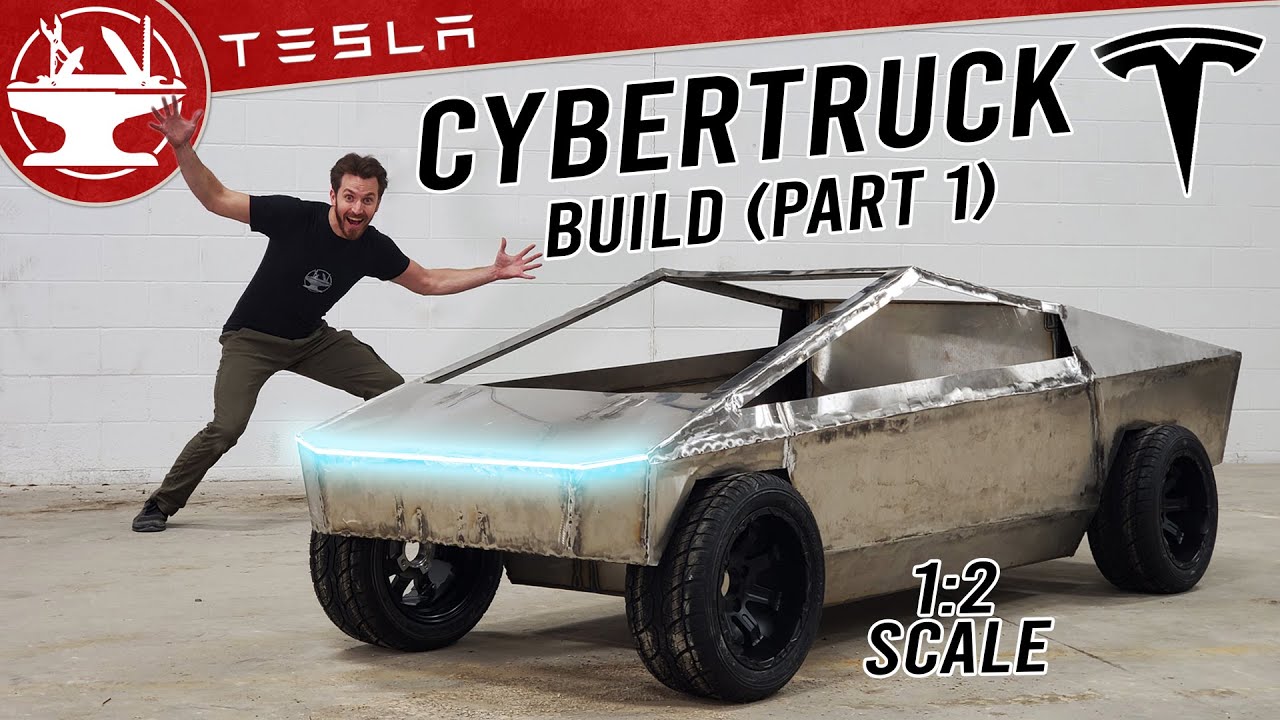 CYBERTRUCK BUILD Part 1 | Building the Body from Scratch