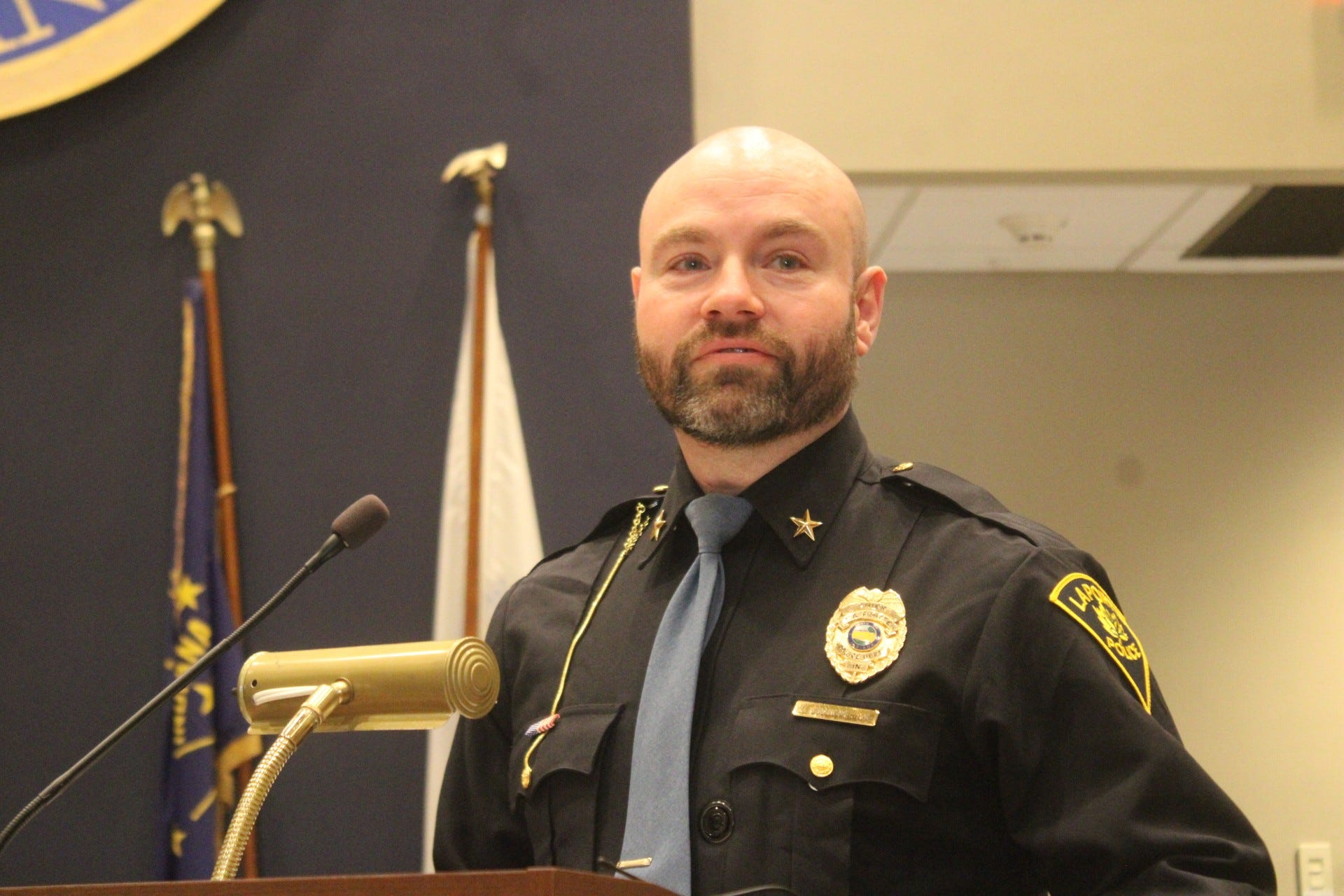 Drangmeister named permanent chief of police in LaPorte