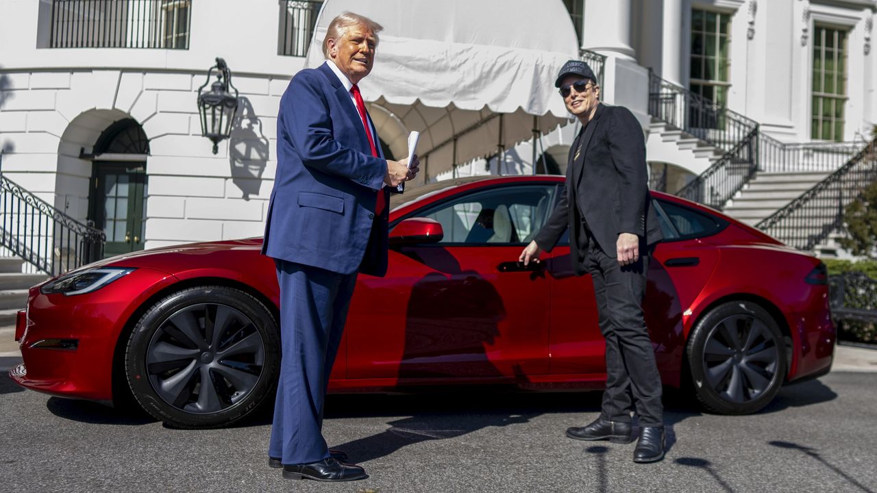 Trump's Tesla intervention cements company as a MAGA symbol