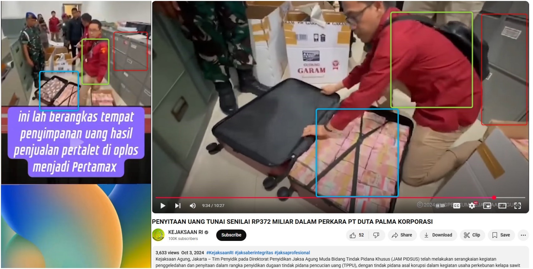 Video from money laundering raid falsely linked to Indonesia oil ...