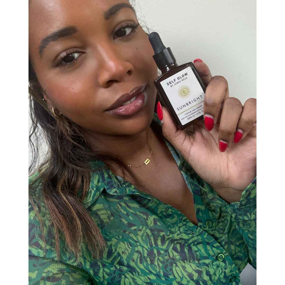 I'm a black woman who uses tanning drops instead of foundation in ...