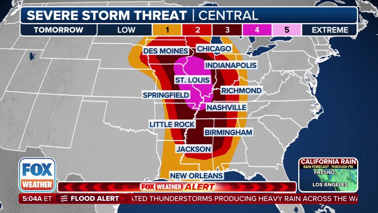 Likely severe weather outbreak threatens more than 100 million in ...