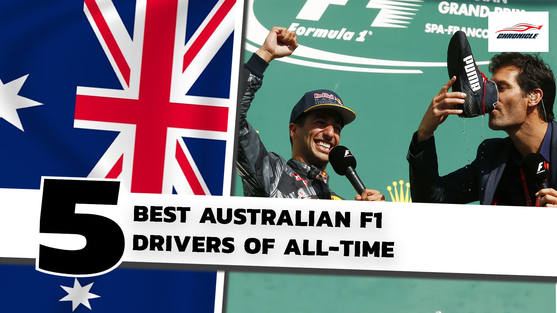 Top 5 Australian F1 Drivers of All-Time