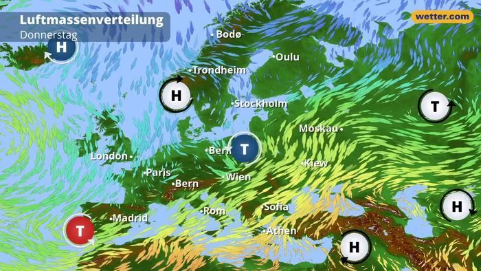 Nächstes Vb-Tief im Anmarsch mit Regen und Schnee