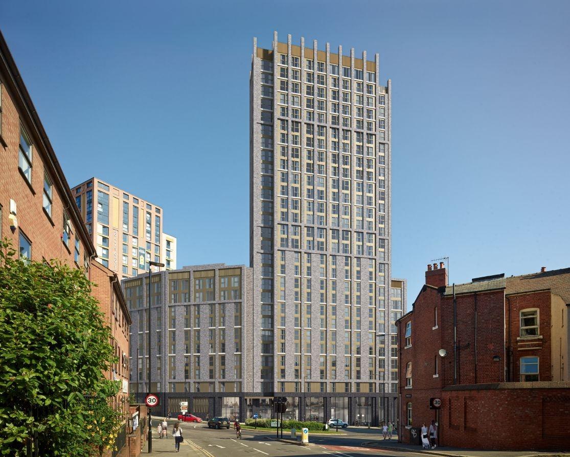 Sky-high Sheffield student accommodation brings jobs and work ...
