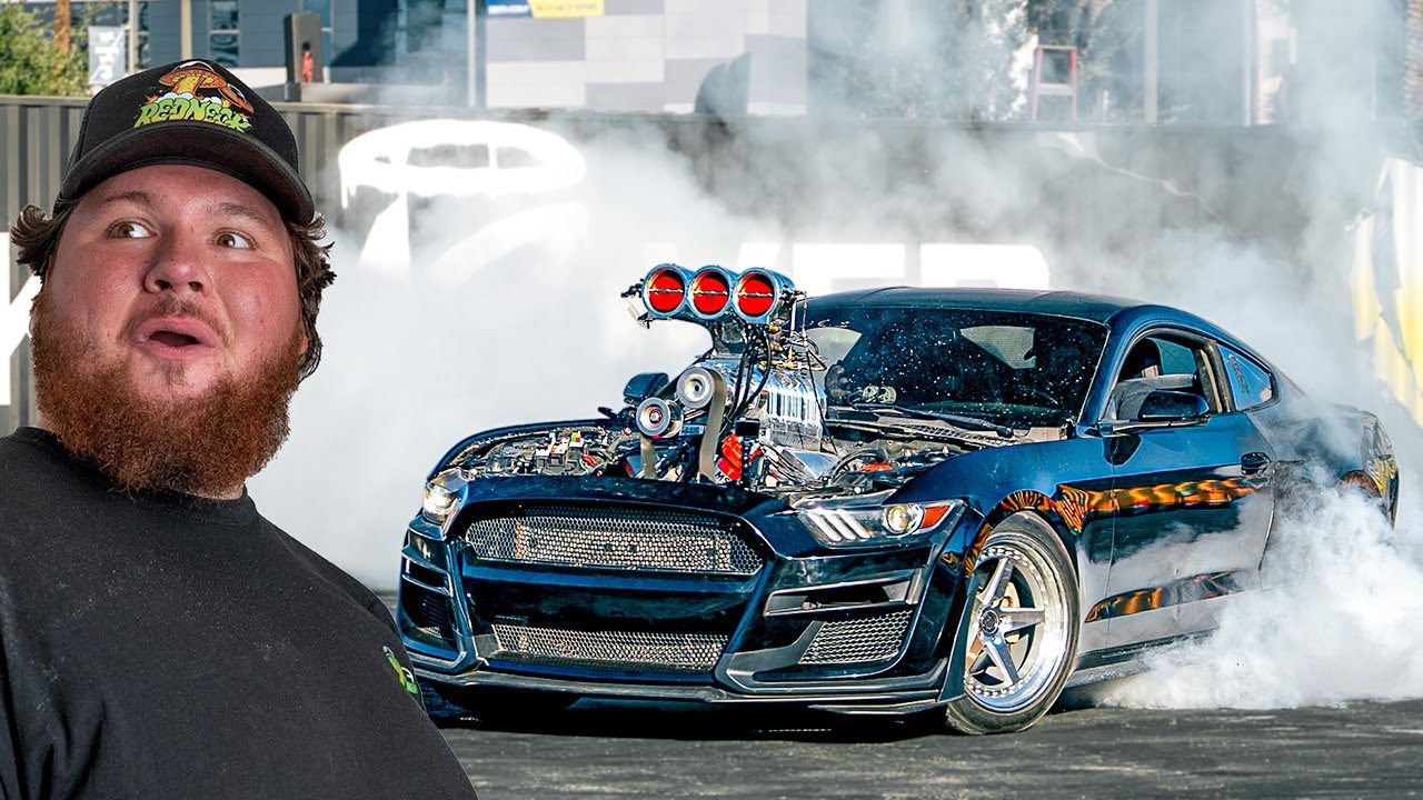 Can my 2000HP Mustang handle a burnout contest?
