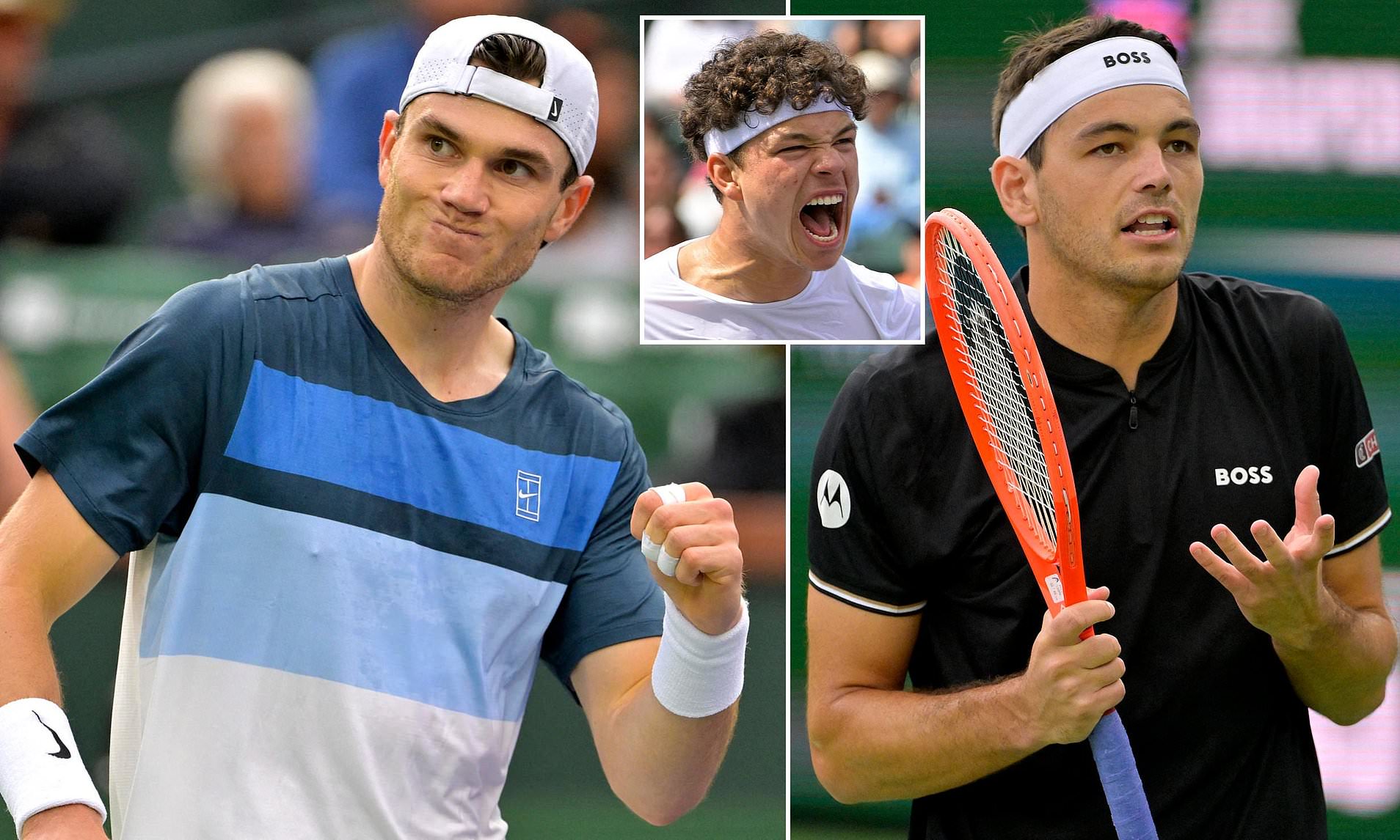 Jack Draper storms into Indian Wells quarter-finals as British No 1 ...