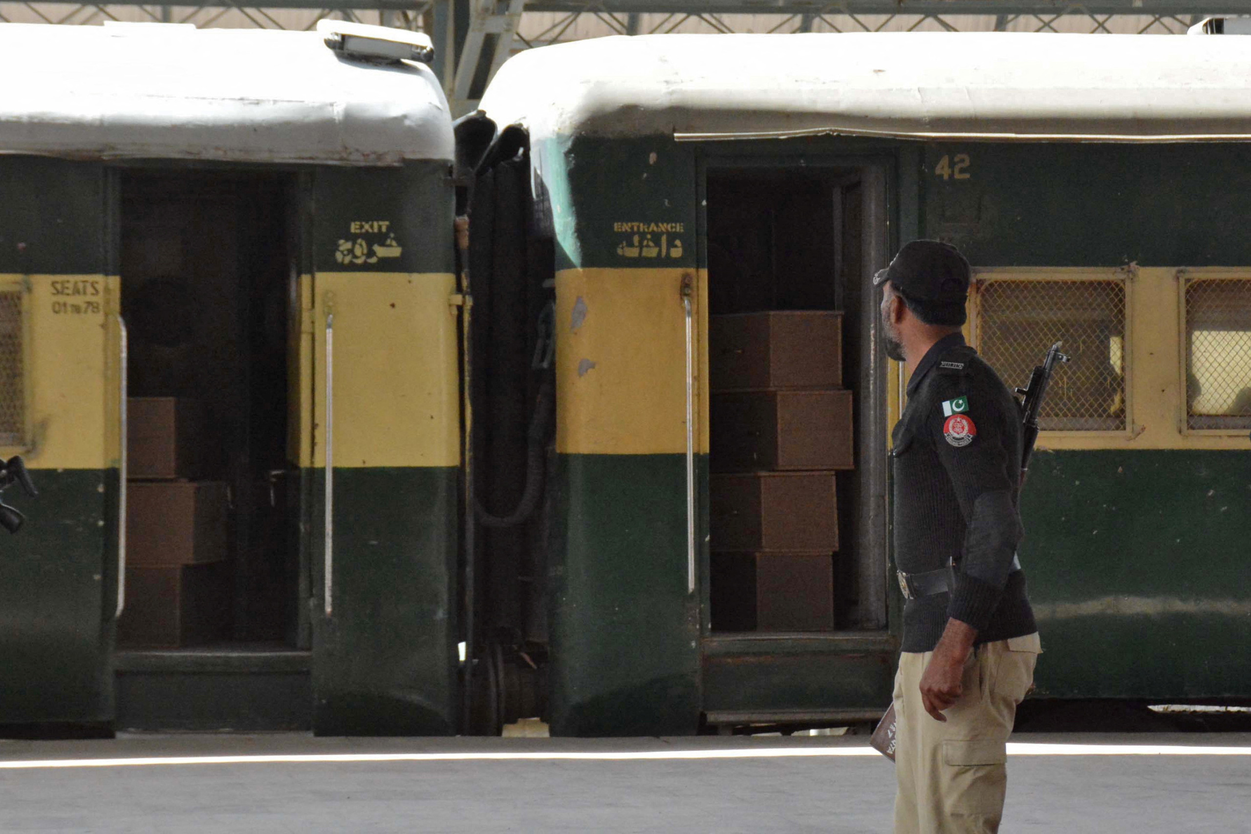 At least 50 killed after terrorists hijack train in Pakistan