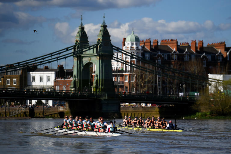 When is The Boat Race 2025? Where to watch Oxford and Cambridge rowers ...