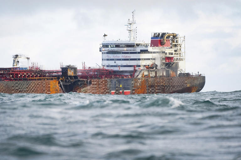 What we know about North Sea oil tanker crash as new pictures show ...