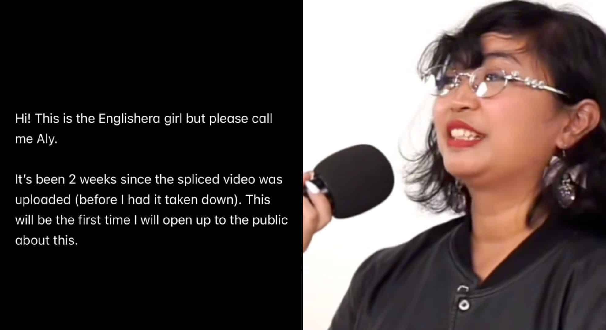 Aly Alindayu breaks silence on viral ‘Englishera’ remark, addresses ...