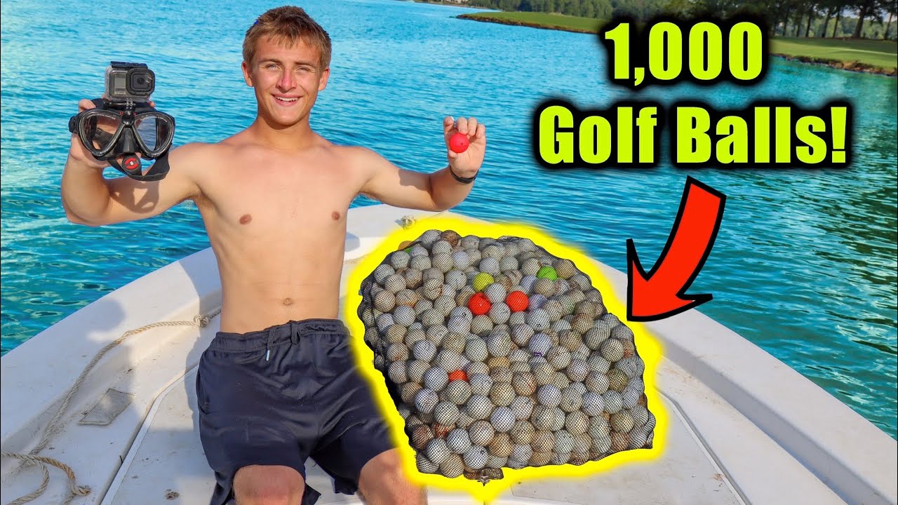 Golf Ball Recovery Dive – Thousands Found for Fast Cash