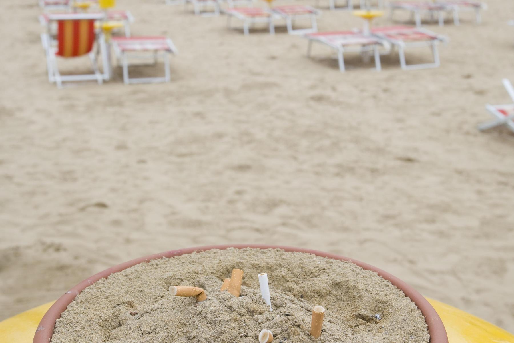 Der Strand von Jesolo wird ab heuer zur Nichtraucher-Zone