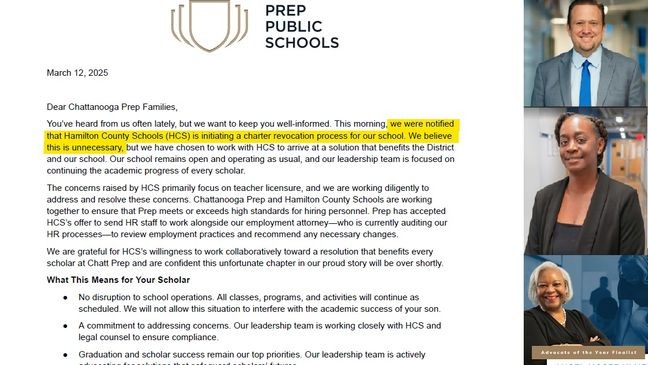 Chattanooga Prep School says Hamilton Co. Schools started process to ...