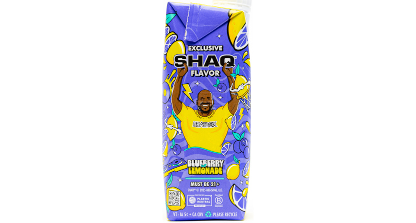 Shaq unveils extremely alcoholic lemonade