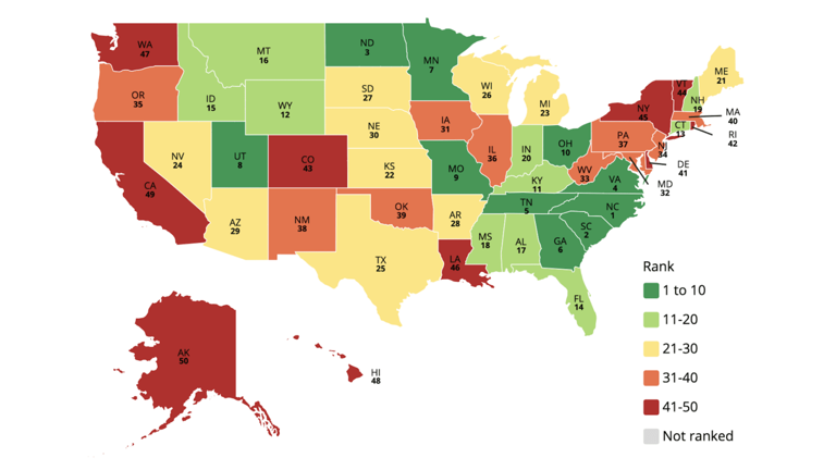 North Carolina No. 1 in Reason’s Annual Highway Report