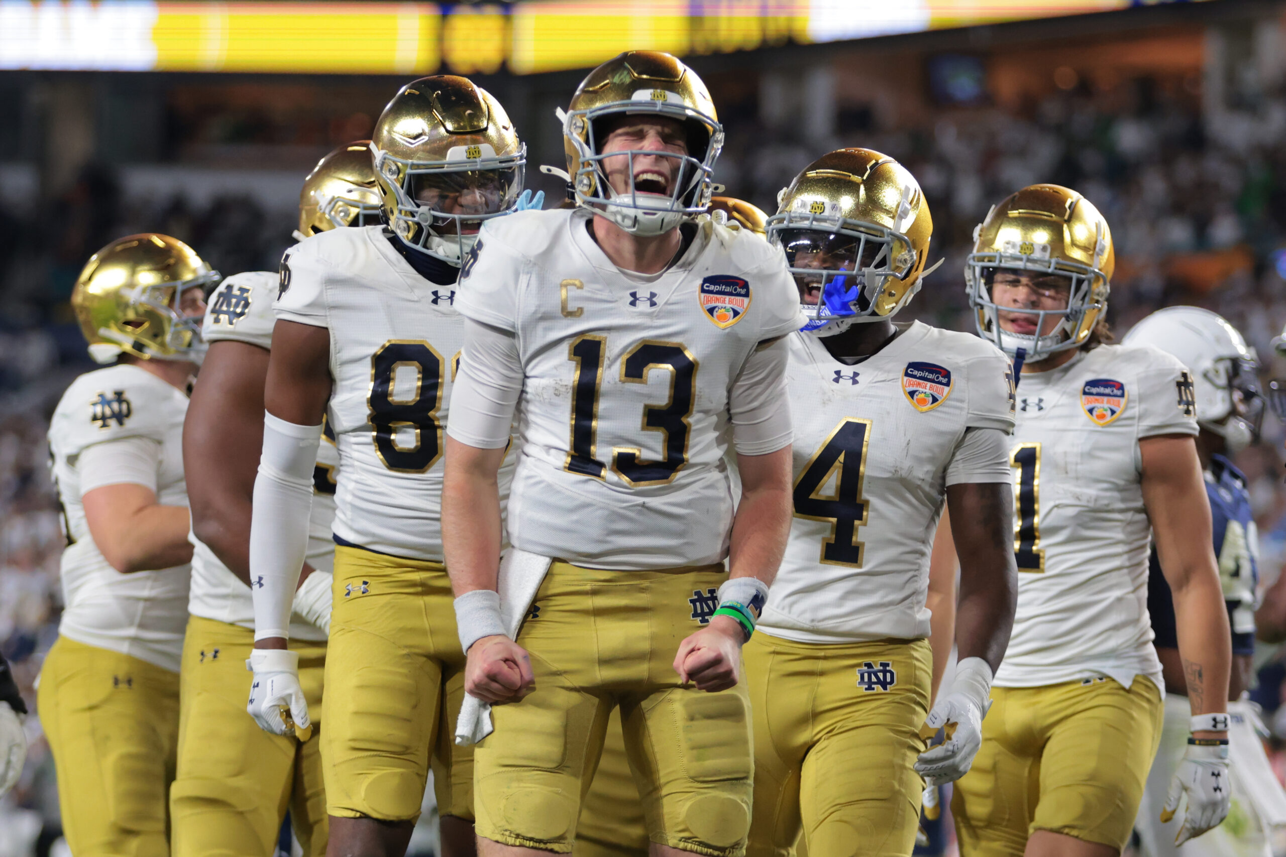 Riley Leonard 2025 NFL Draft: Scouting Report For Notre Dame Fighting ...