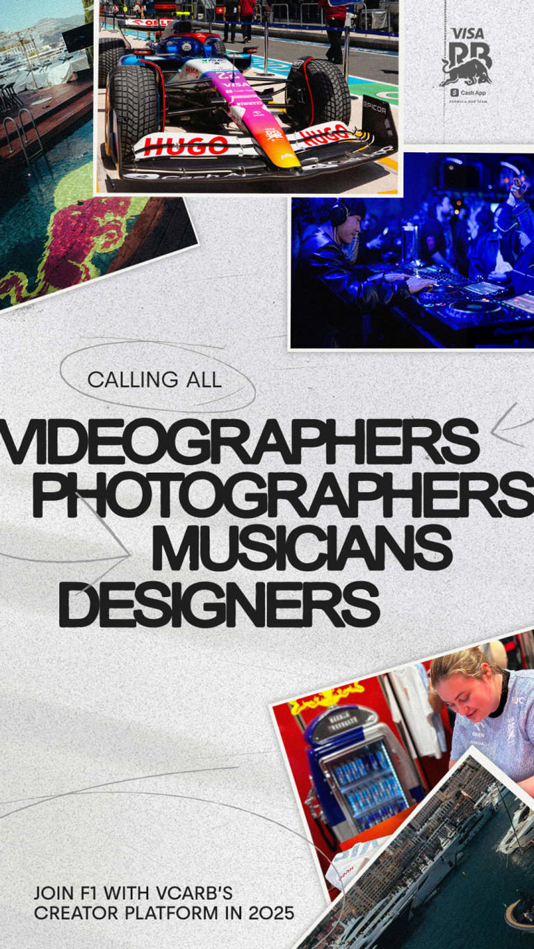 Calling All Creatives: Join Visa Cash App Racing Bulls' Creator ...