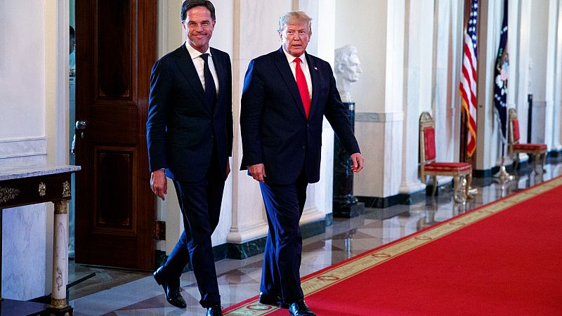 Rutte intentará convencer a Trump de seguir en la OTAN en una reunión ...