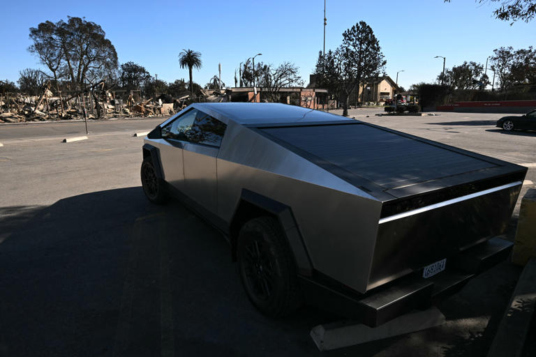 Rescuer at Fatal Tesla Cybertruck Crash Says Car Doors Wouldn't Open