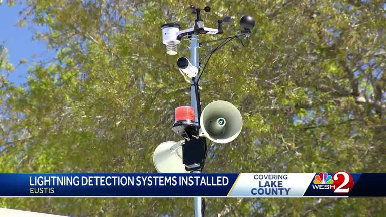 Eustis installs lightning detection alarms at several parks
