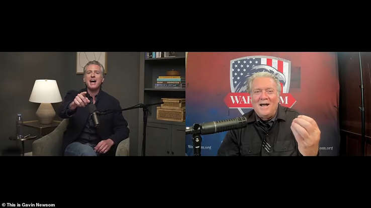 Gavin Newsom drops bombshell Elon Musk claim on podcast with Bannon Gavin Newsom drops bombshell Elon Musk claim on podcast with Bannon