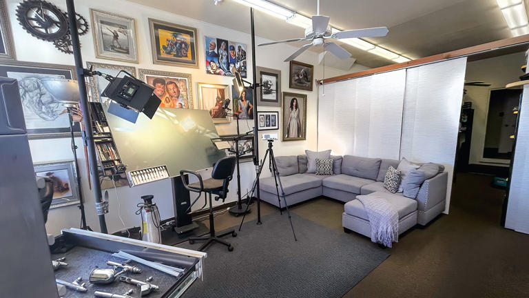 Inside the artist's studio: see the ever-evolving workspace of Mike Butkus