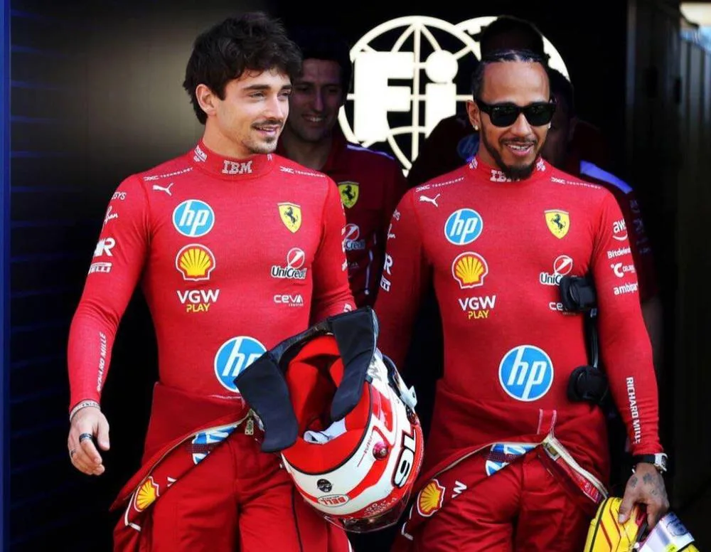 Lewis Hamilton e Charles Leclerc uniti dalla stessa passione