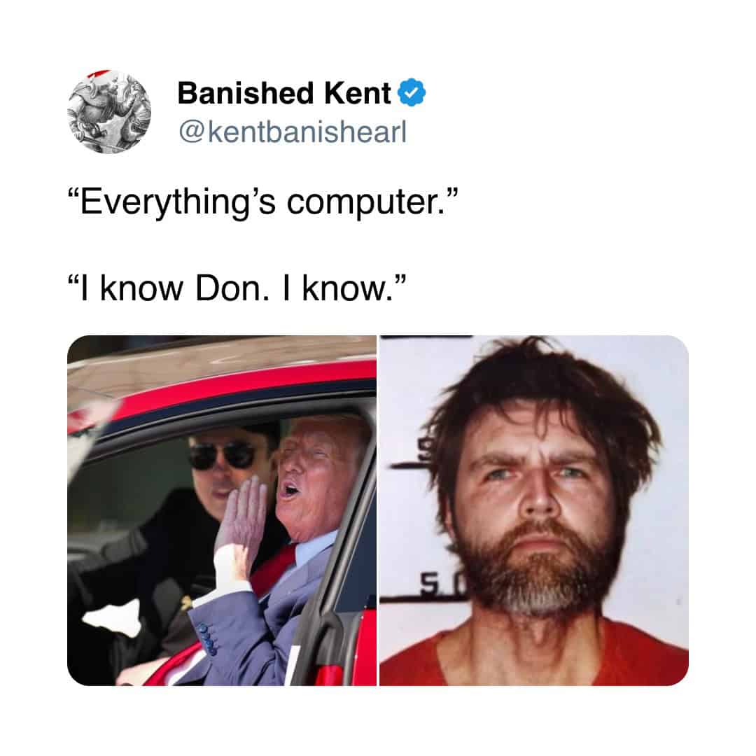 26 Funny Tweets About Trump's Bizarre "Everything's Computer" Comment