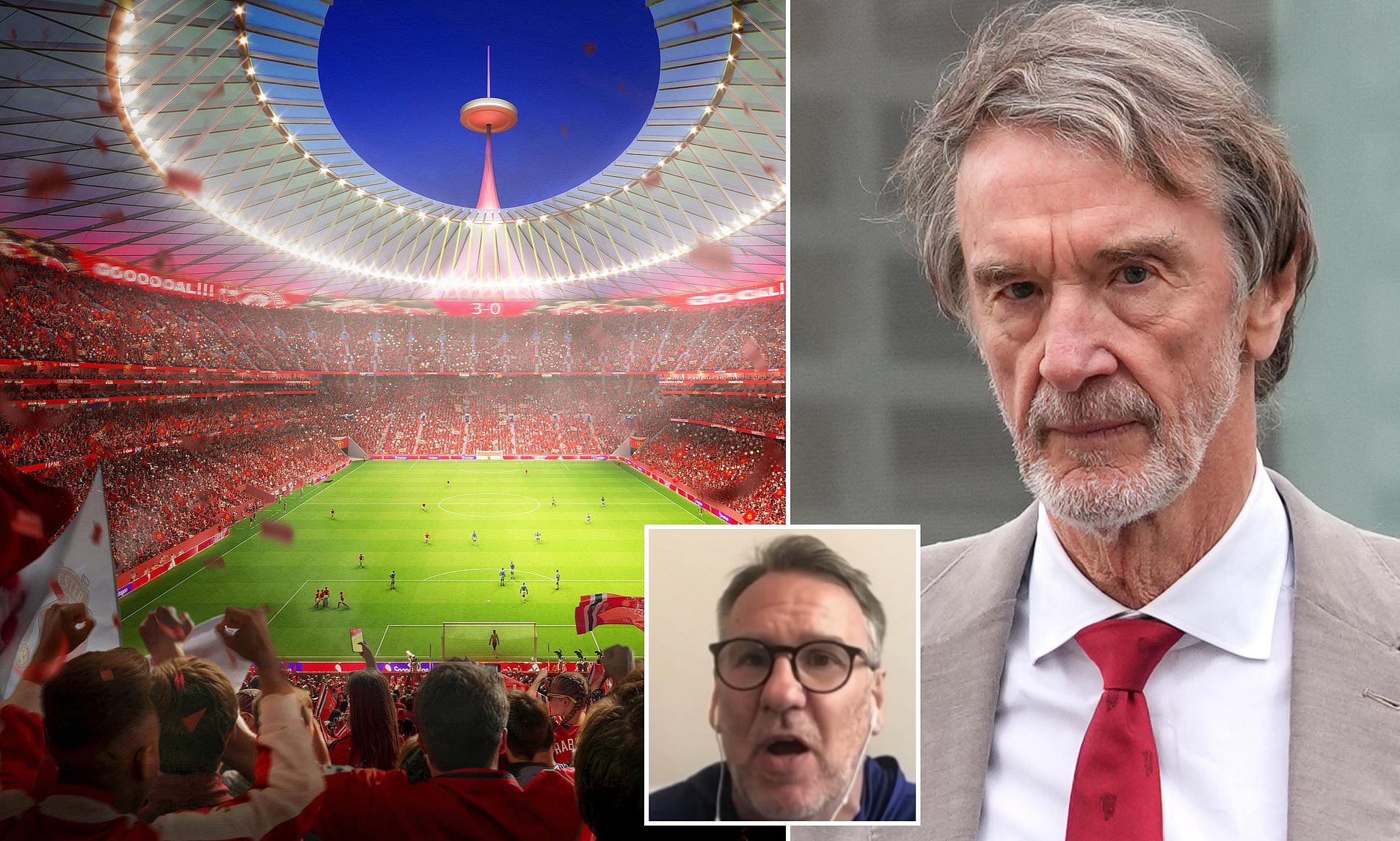 Man United's £2bn stadium plans are 'PATHETIC' and fans should be ...