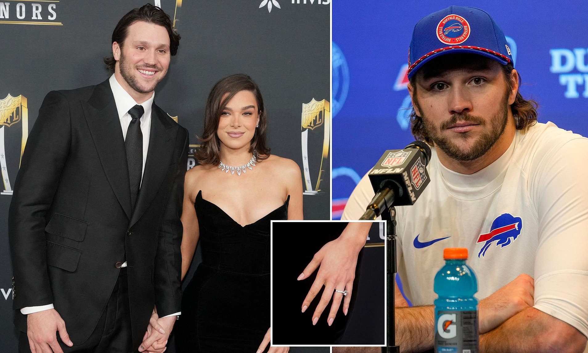 NFL's $330m superstar Josh Allen snaps back at reporter after bizarre ...