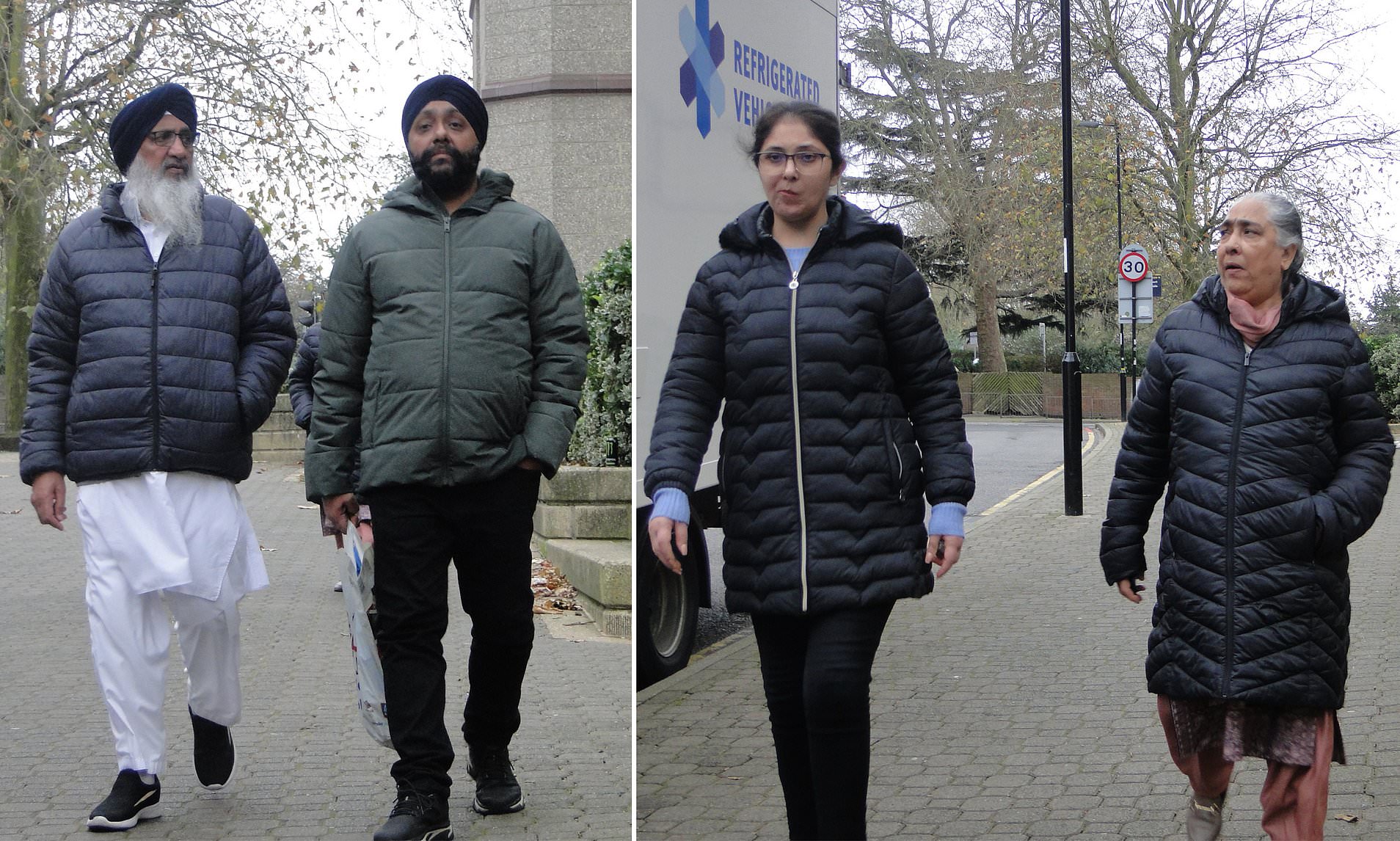 Asylum-seeking family of four appear in court