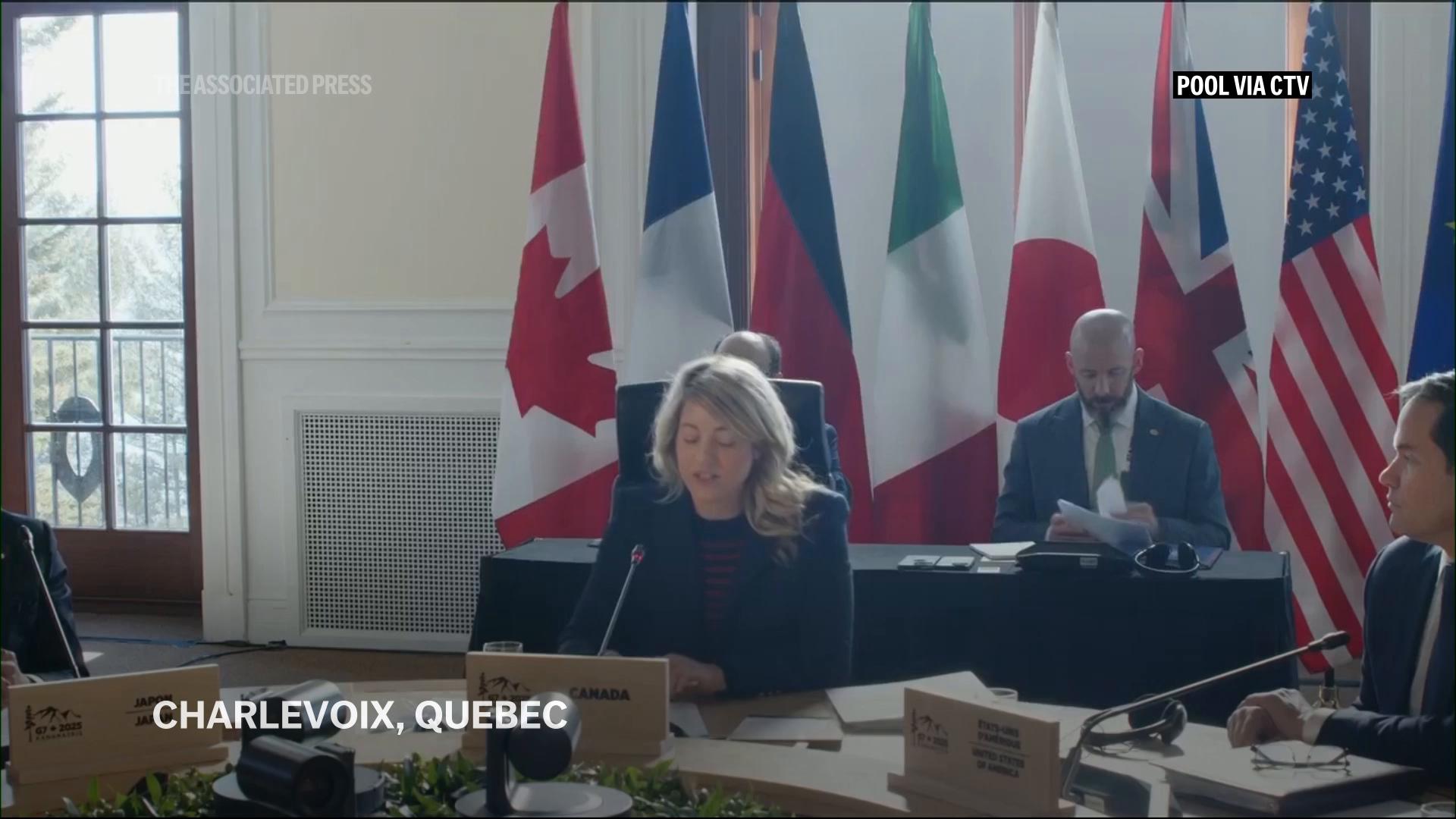 'Peace and stability is at the top of our agenda,' Canadian Foreign ...