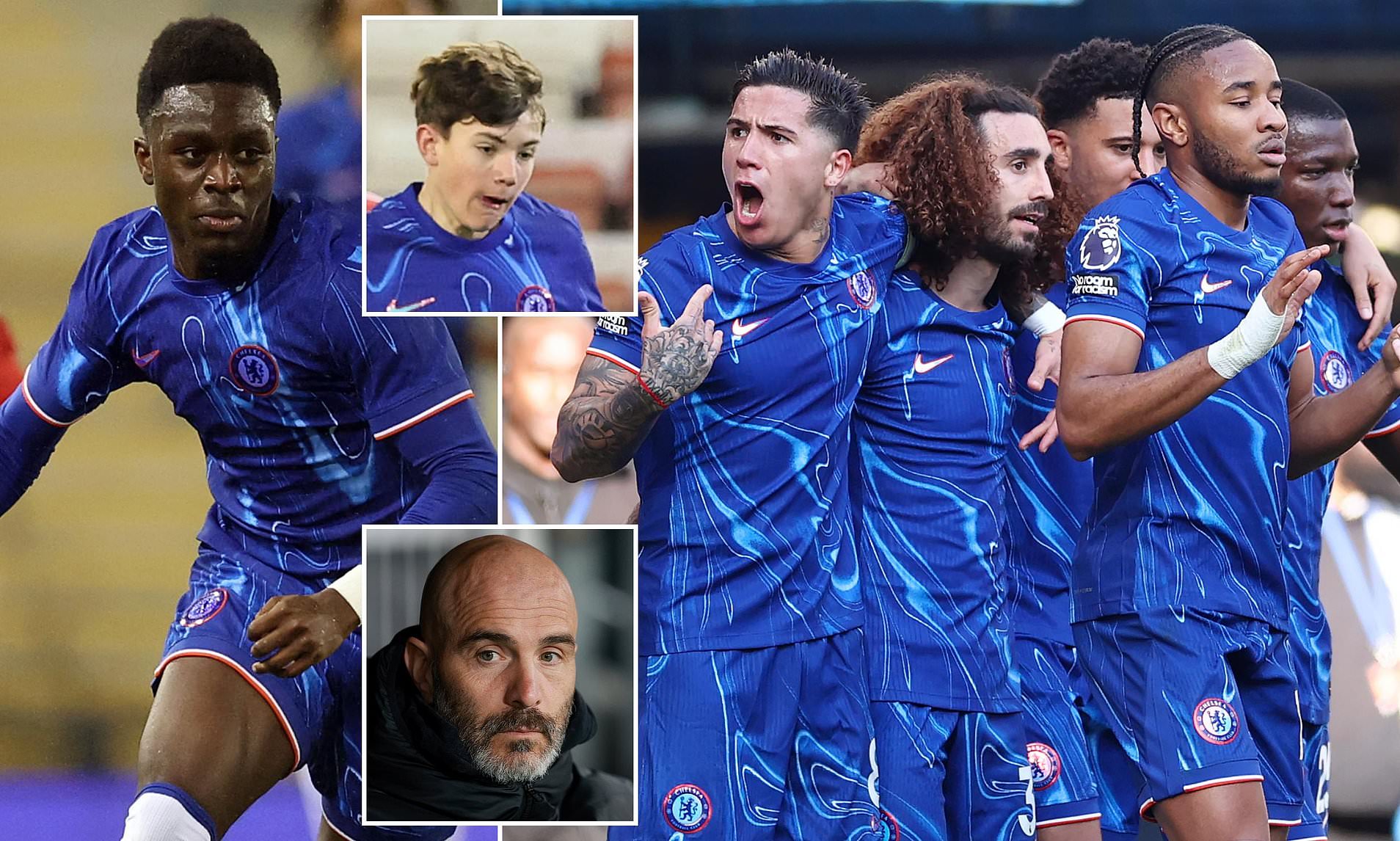 Chelsea add two teenage stars to their first-team squad ahead of ...