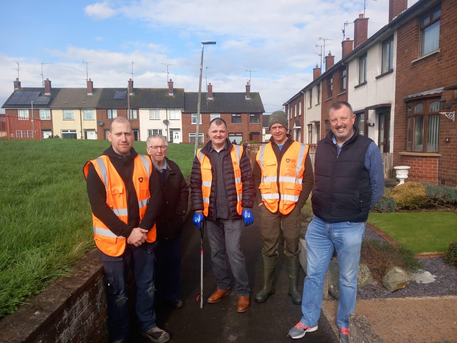 Successful community clean-up in Seapatrick