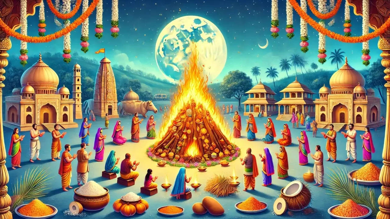 Holi Dahan 2025 in USA: Correct date, shubh muhurat timings, and ...