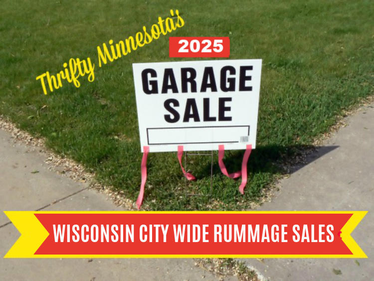 2025 Wisconsin City Wide Rummage Sales List