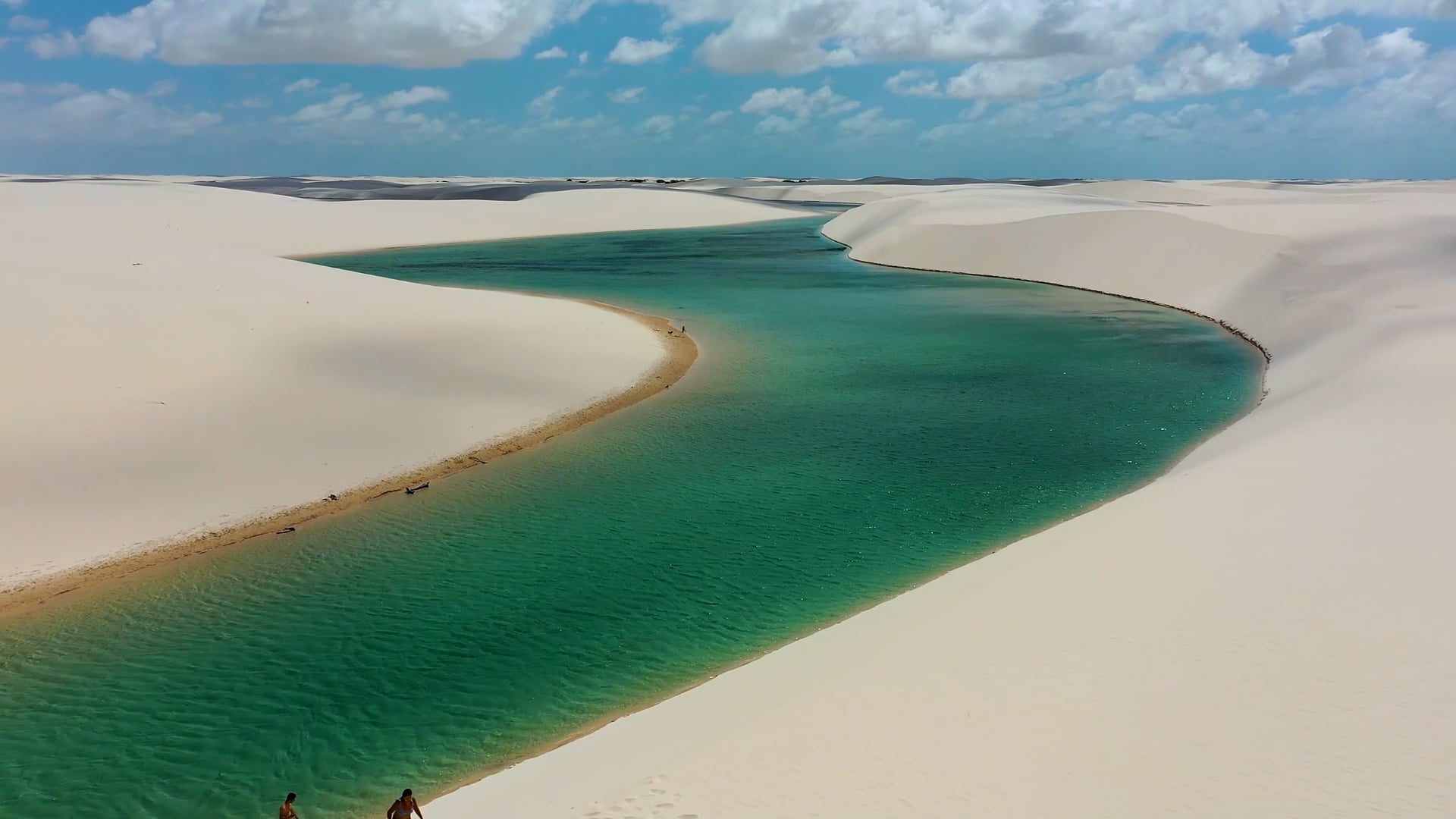 Lençóis Maranhenses: Drone Views of Brazil's Desert Oasis