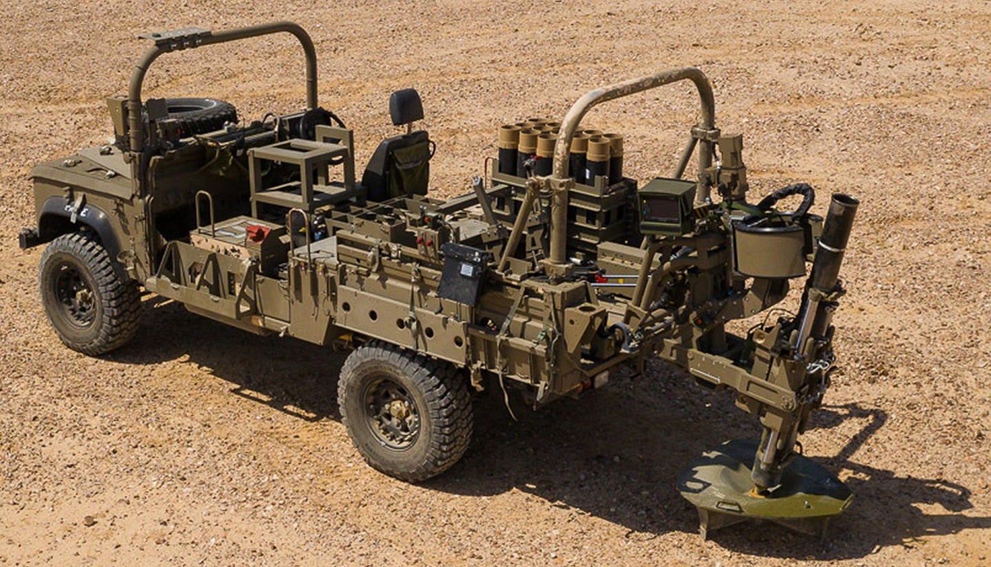 Elbit in the UK: Sling mortar system and unique guided munition